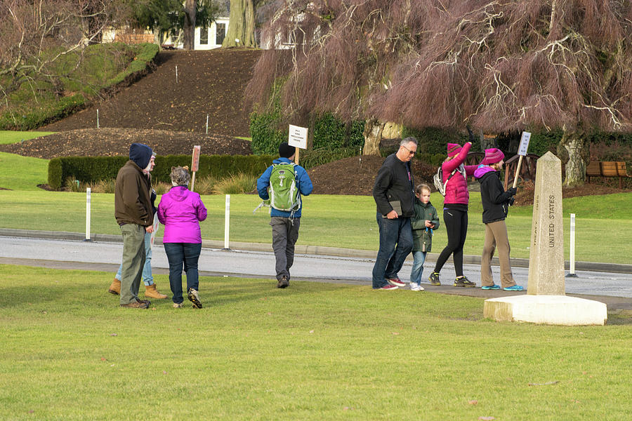 Border Pylon Photograph by Tom Cochran - Pixels