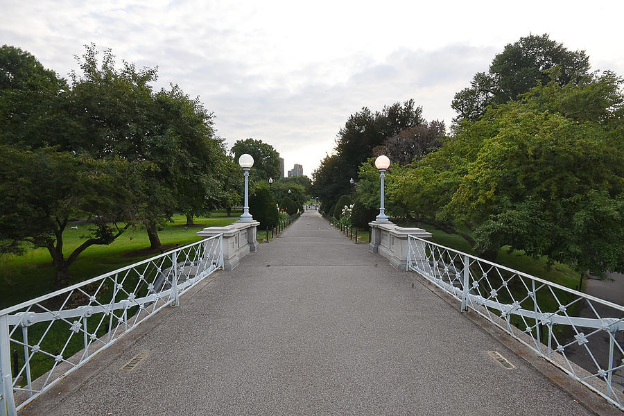 Boston Common Garden Walkway Photograph by Haidar Alalawi - Fine Art ...