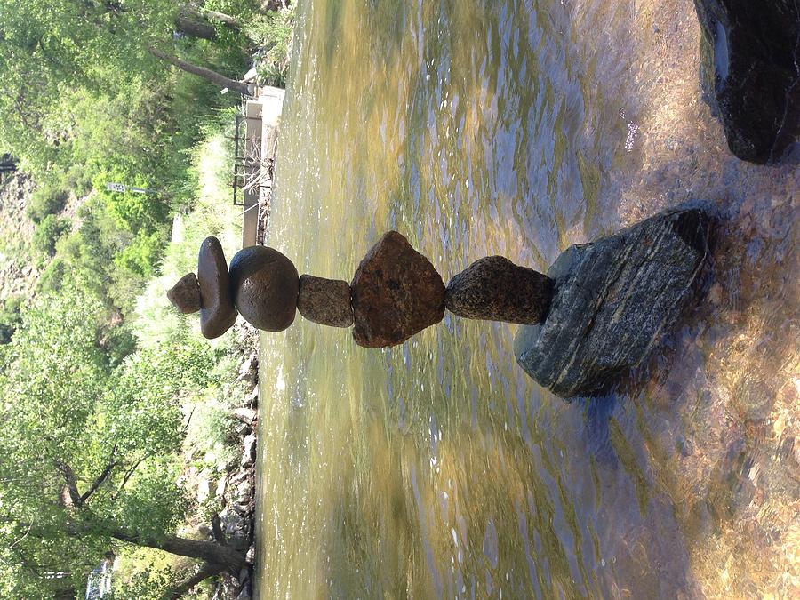 Boulder Stack Sculpture by Robert Edmonds - Fine Art America