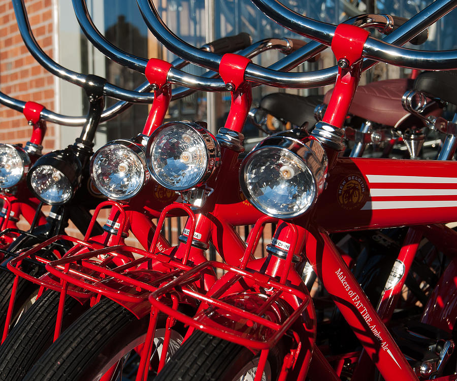 Brewers Bicycles Photograph By Robert Vanderwal Fine Art America