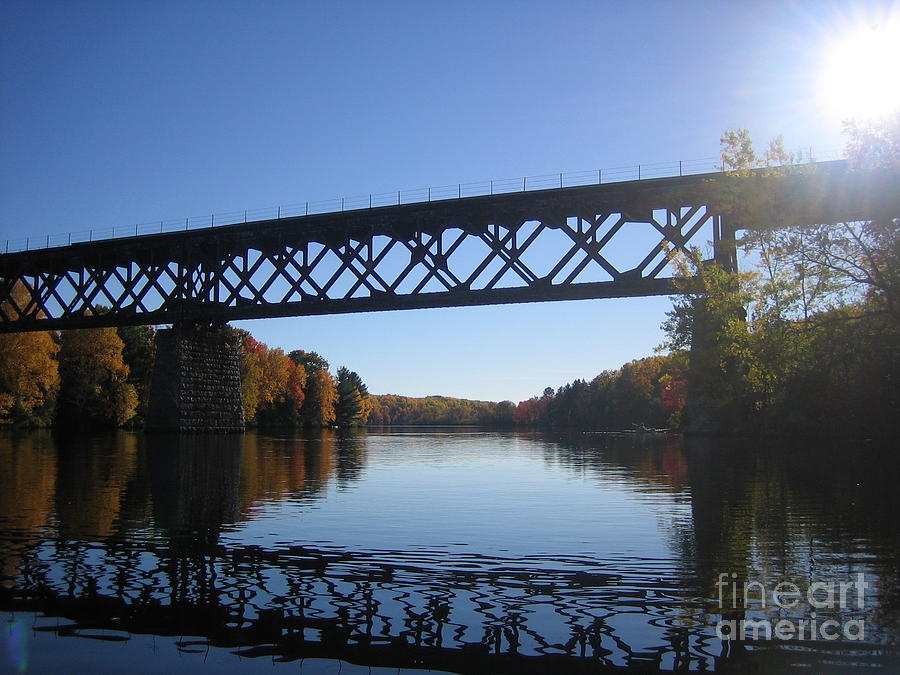 Bridge Reflection Photograph by Barb Schieffer - Fine Art America