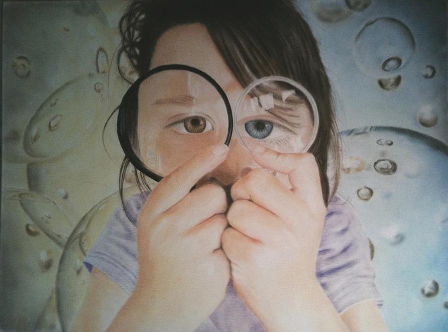 Bubbles Pastel by Brian Marsden | Fine Art America