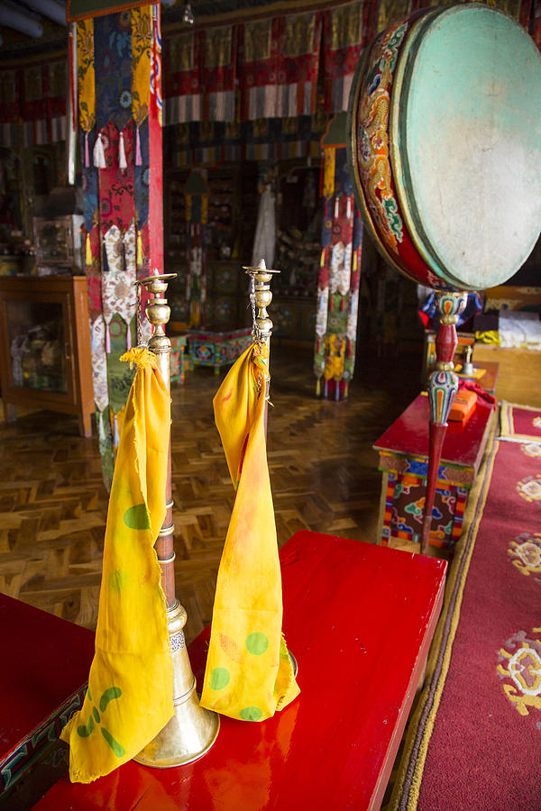 Buddhist Instruments Photograph by Dan Leffel | Fine Art America