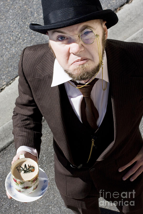 Bugged Man Photograph by Jorgo Photography