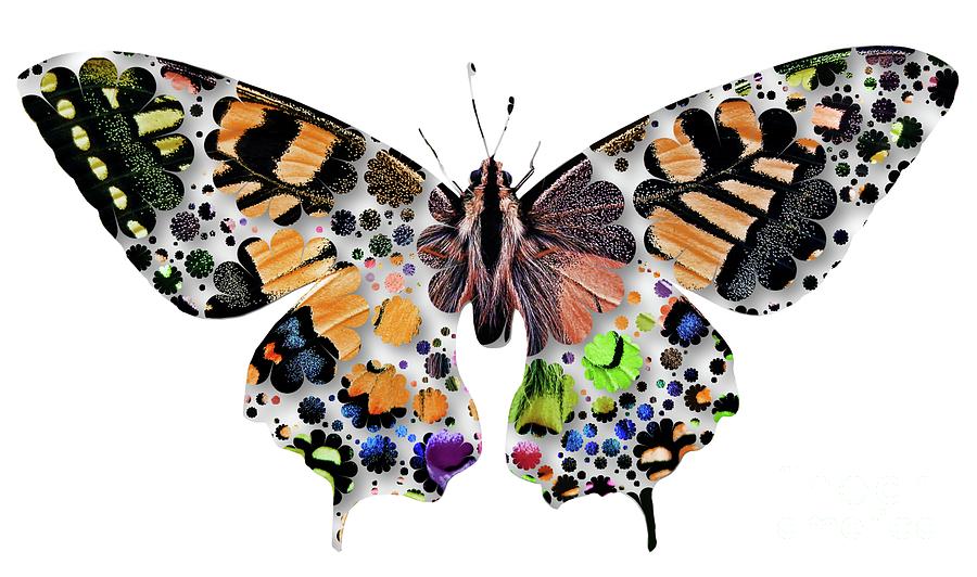 Butterfly Pop Art Digital Art by Esoterica Art Agency - Fine Art America