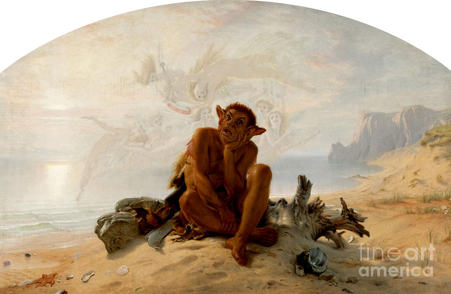 Caliban Painting by MotionAge Designs - Fine Art America