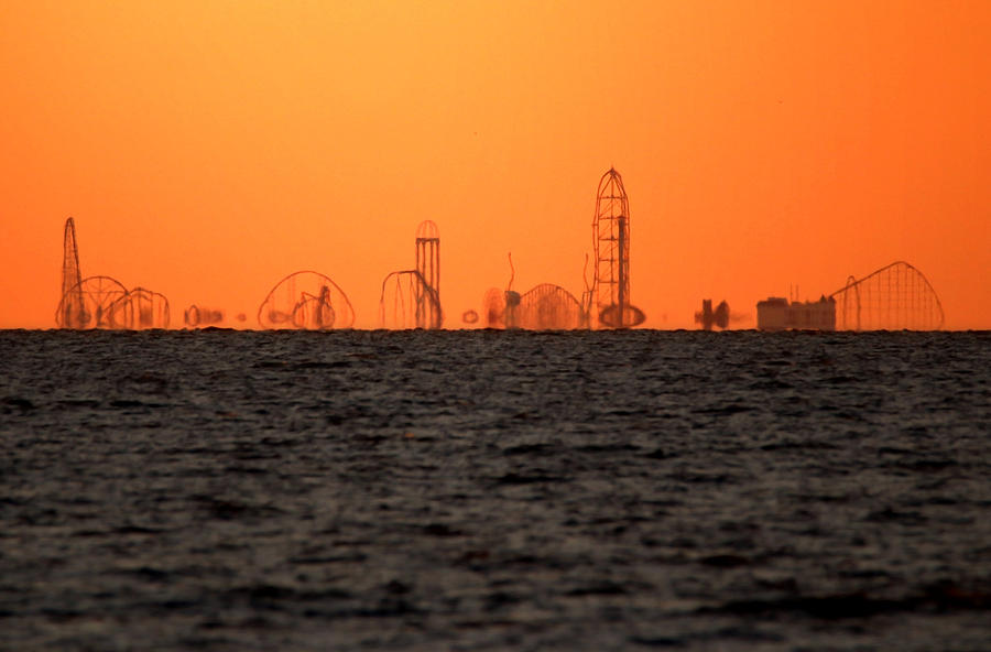 Cedar Point Skyline Photograph by Rob Blair - Fine Art America