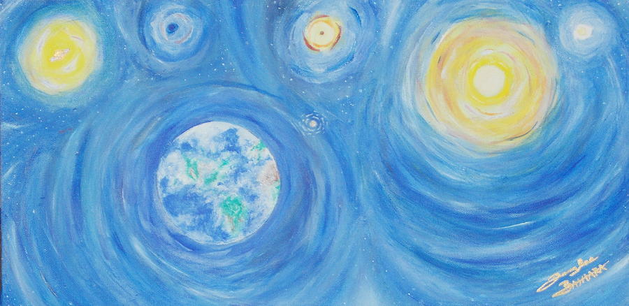 Celestial #1 Painting by Doug Bashara - Fine Art America