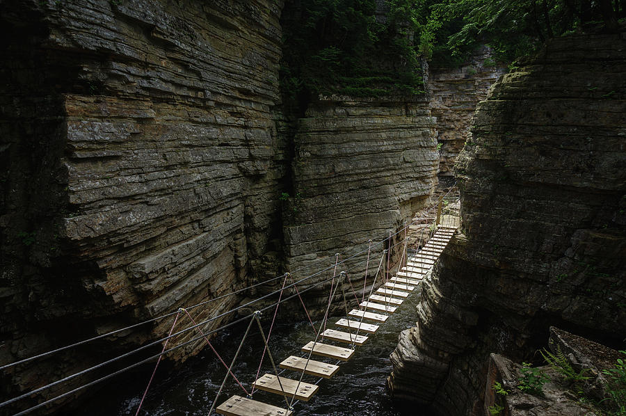 Chasm Bridge Photograph By Brad Wenskoski