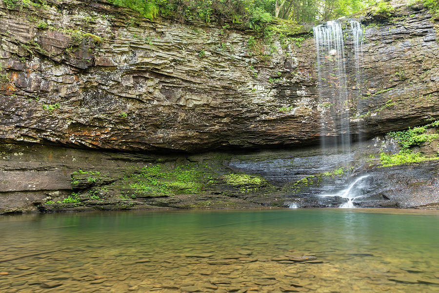 Cherokee Falls 3 Photograph by John Brueske - Fine Art America