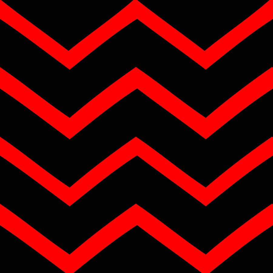 Chevron - Pattern 4 in Black W02-P0172 Digital Art by Custom Home ...