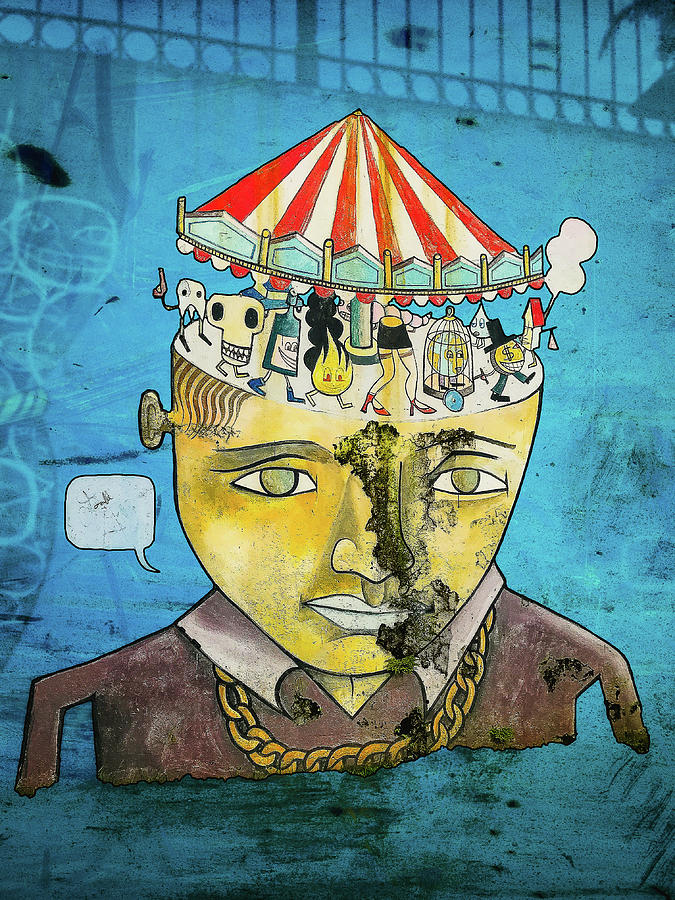 Circus Head Photograph by Daniel Baumer - Fine Art America