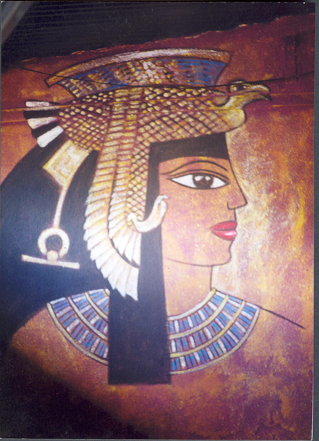 Cleopatra Painting by Stephen Wintershaw - Fine Art America