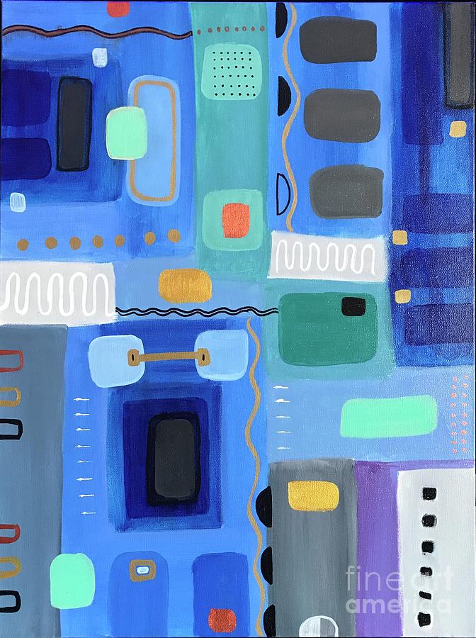 Code Painting by Mimi Mix - Fine Art America