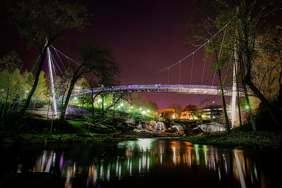Colored Bridge SC Photograph by Vinnie F - Fine Art America