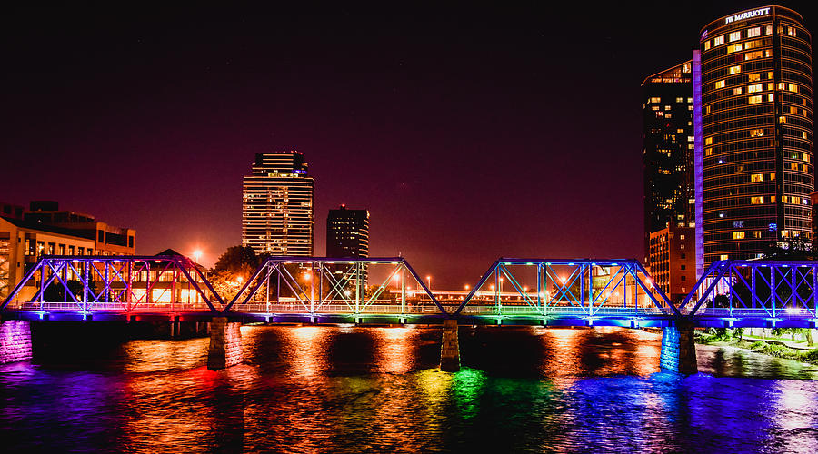Colorful Bridge Photograph by L Tran - Fine Art America