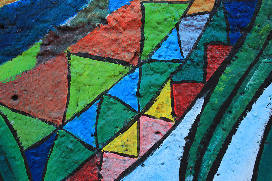 Colorful Painted Patterns Photograph by Robert Hamm - Fine Art America