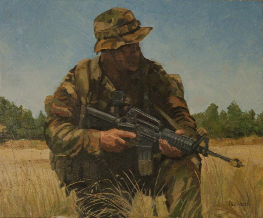 Combat Control Painting by Paul Smith - Fine Art America