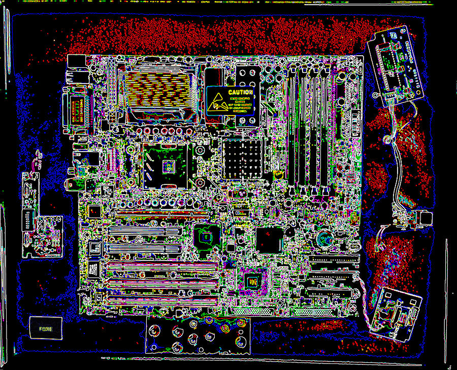 Computer 2 Digital Art by John Saunders - Fine Art America