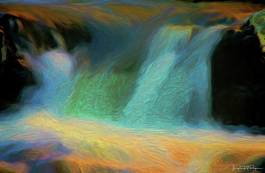 Confluence Of Color Mixed Media by Todd Yoder - Fine Art America