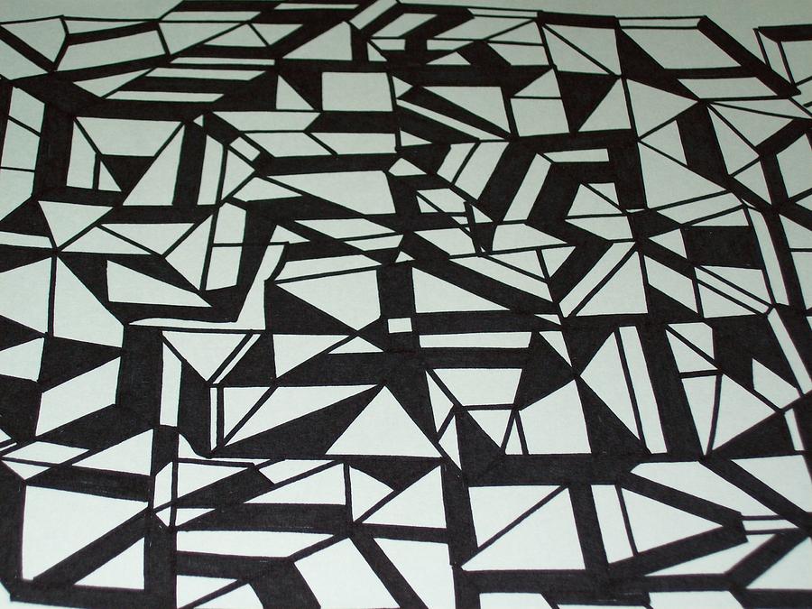 Connected Drawing by Lin Lenzi Masters - Fine Art America