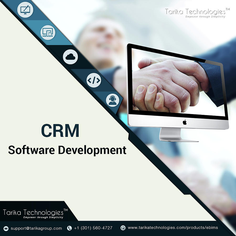 CRM Software Development - Tarikatechnologies.com Photograph by Tarika ...