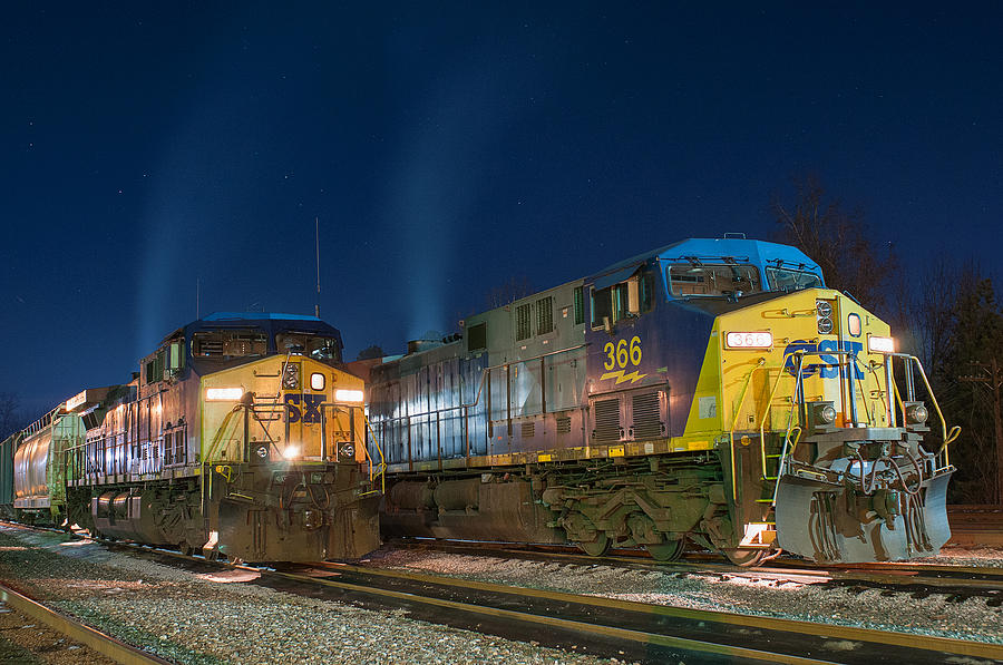 Csx 366 Photograph by Derek Thornton - Fine Art America