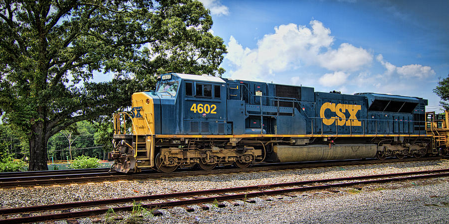 Csx 4602 Photograph by Mark Chandler - Fine Art America