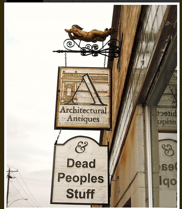 Dead People's Stuff Photograph by Beverly Graham - Fine Art America