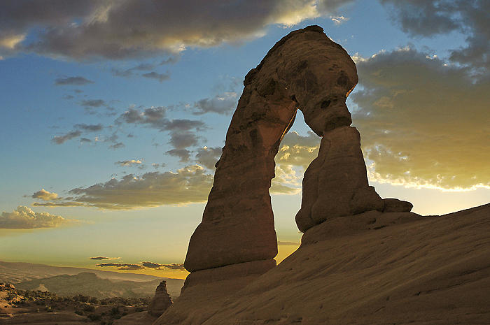 Delicate Arch Reverse side Photograph by Burt Plotkin - Fine Art America