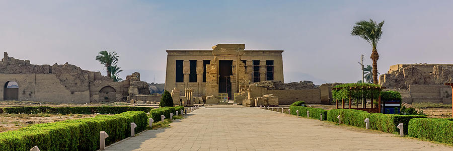 Dendera Temple Complex - Dendera, Egypt Photograph by Jon Berghoff ...