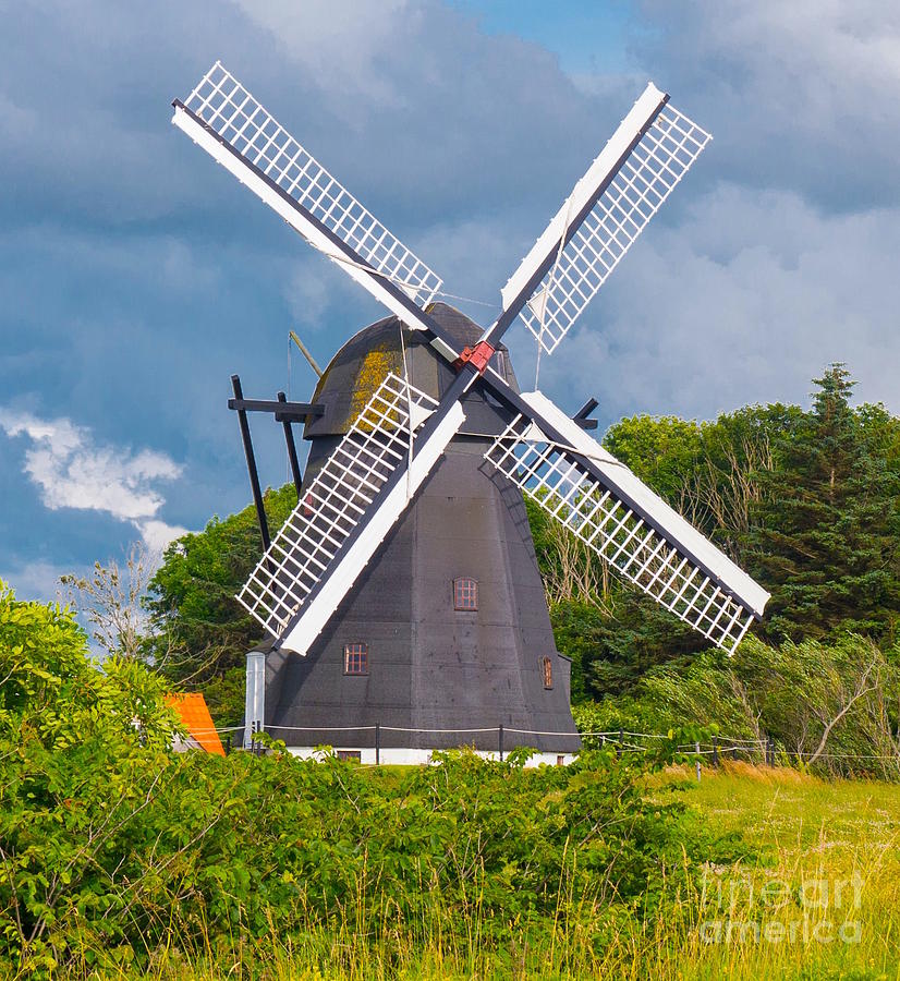 Denmark Windmill Photograph by Bruce E Dall - Fine Art America