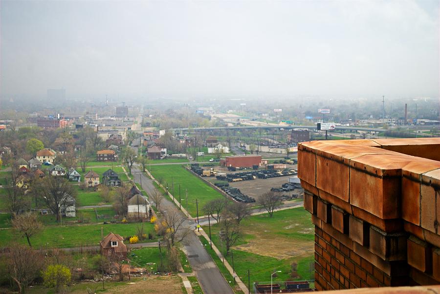 Detroit MI Smog Photograph by Kellie Prowse - Pixels