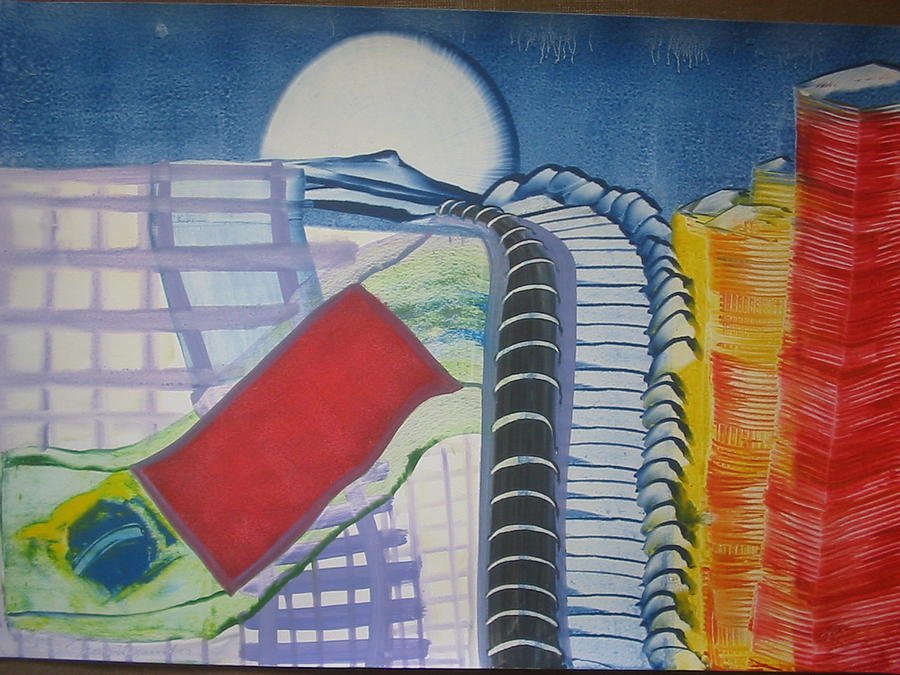 Development Painting by Sergio Alexandre - Fine Art America