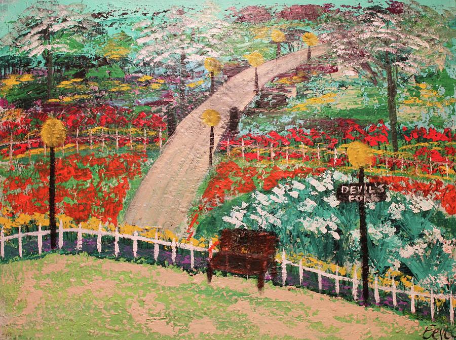 Devil's Fork Painting by Edward Valenti - Fine Art America
