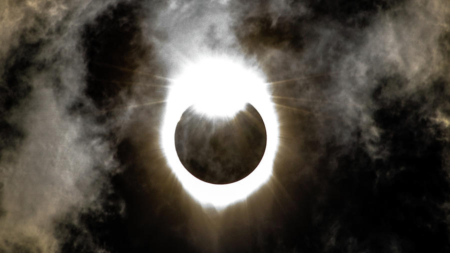 Diamond Eclipse Photograph by Anthony Morrow - Fine Art America