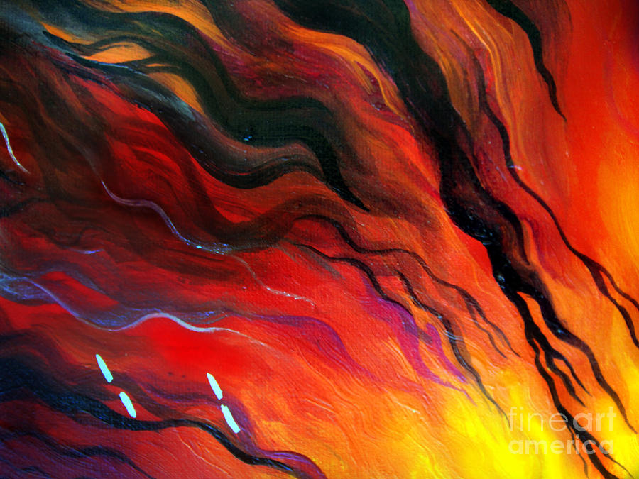 Down, to Hell Painting by Sofia Goldberg - Fine Art America