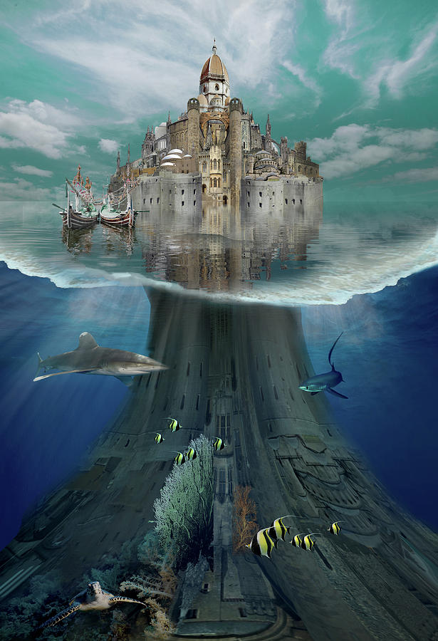 Down Under Digital Art by Dray Van Beeck - Pixels