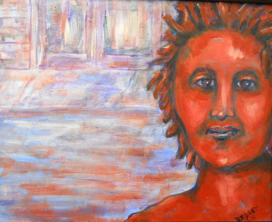 Dreadlock Rascal Painting by Bridget Marshall - Fine Art America