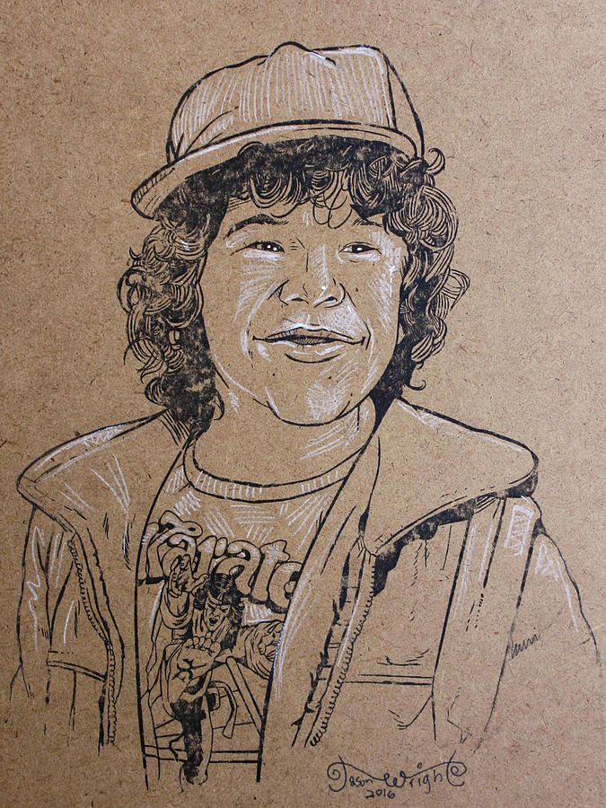Dustin Henderson Stranger Things Painting by Jason Wright - Fine Art ... Dustin Henderson Stranger Things Painting by Jason Wright - Fine Art ...