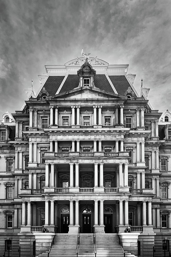 Dwight D Eisenhower Executive Office Building Photograph by Walter Rowe ...