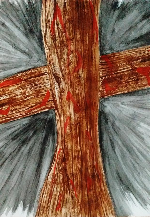 Easter's Bleeding Tree Painting by Amy Barrow | Fine Art America
