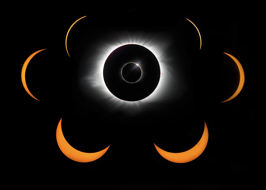 Eclipse Eight Photograph by Art Cole - Fine Art America