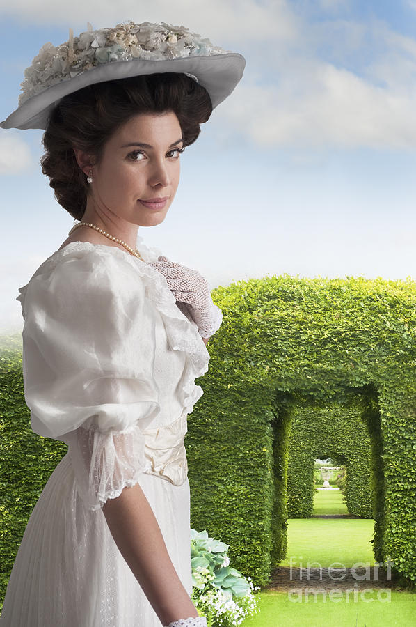 Edwardian Woman In A Summer Garden Photograph By Lee Avison Fine Art