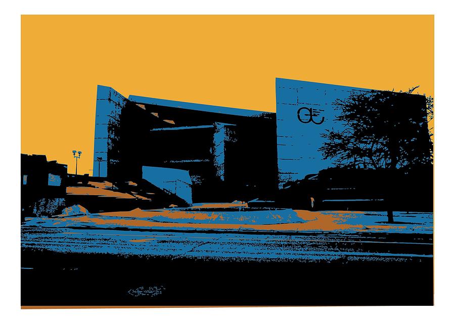 E.J. Thomas Hall Digital Art by Suni Moon - Pixels