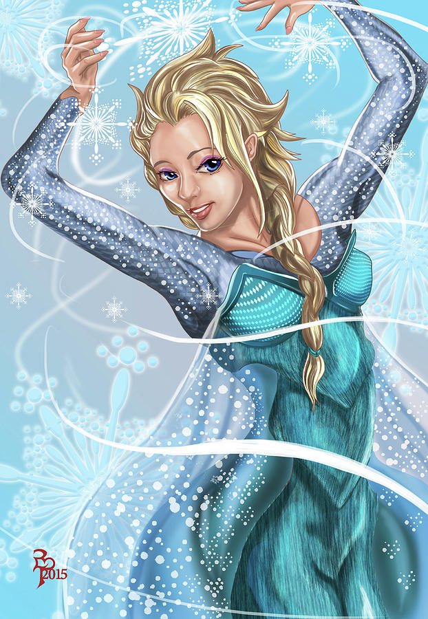 Elsa Digital Art by Brett Parkey - Fine Art America