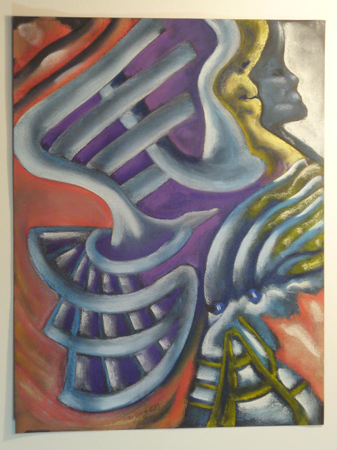 Evolution Pastel by Daniel Tanguay - Fine Art America