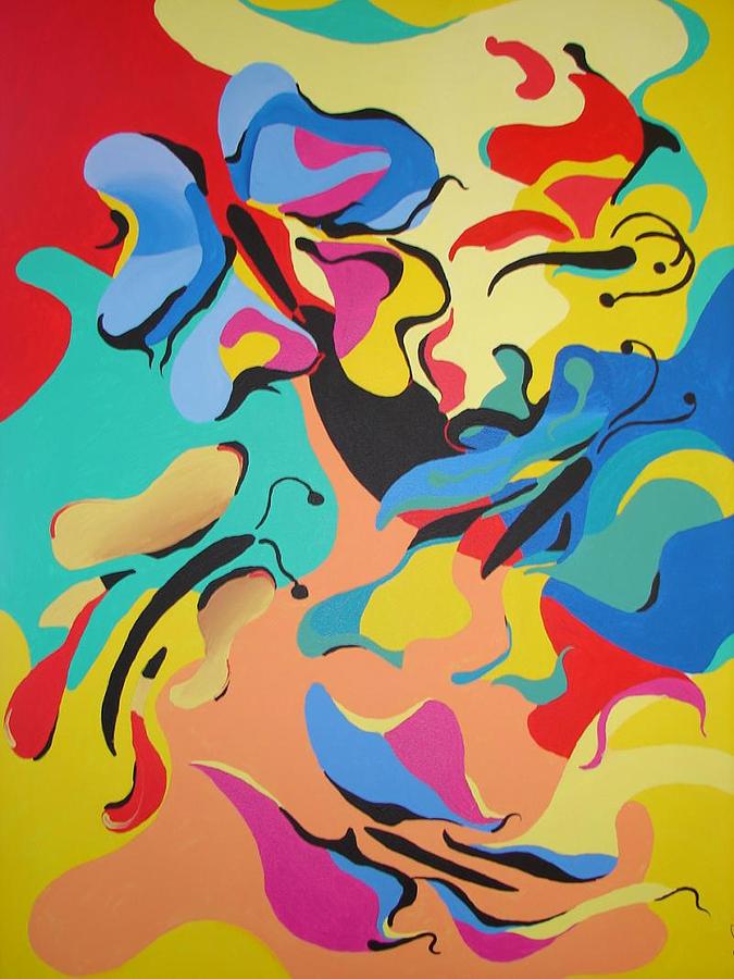 Evolution Painting by Sandrah Chalmers - Fine Art America