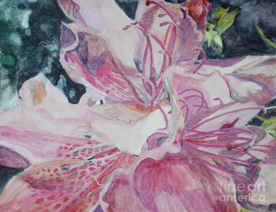 Exotic Beauty Painting by Lori Moon - Fine Art America