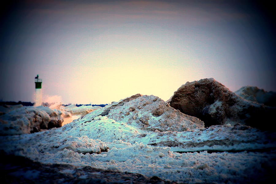 Exploding Ice 2 Photograph by John Scatcherd - Fine Art America